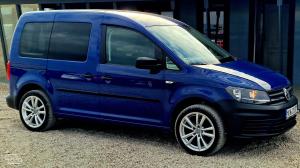 Blue Volkswagen Caddy 2018 in Kretinga, with an engine capacity of 2.00 L and mileage of 189 thousand km for 9850 €, photo 8 on AUTOMOTO.COM.LV