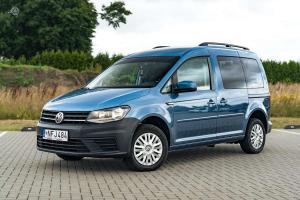 Zils Volkswagen Caddy 2019 Klaipėda, ar dzinēja tilpumu 1.97 L un nobraukumu 101 tūkst. km par 13500 €, foto 5 vietnē AUTOMOTO.COM.LV