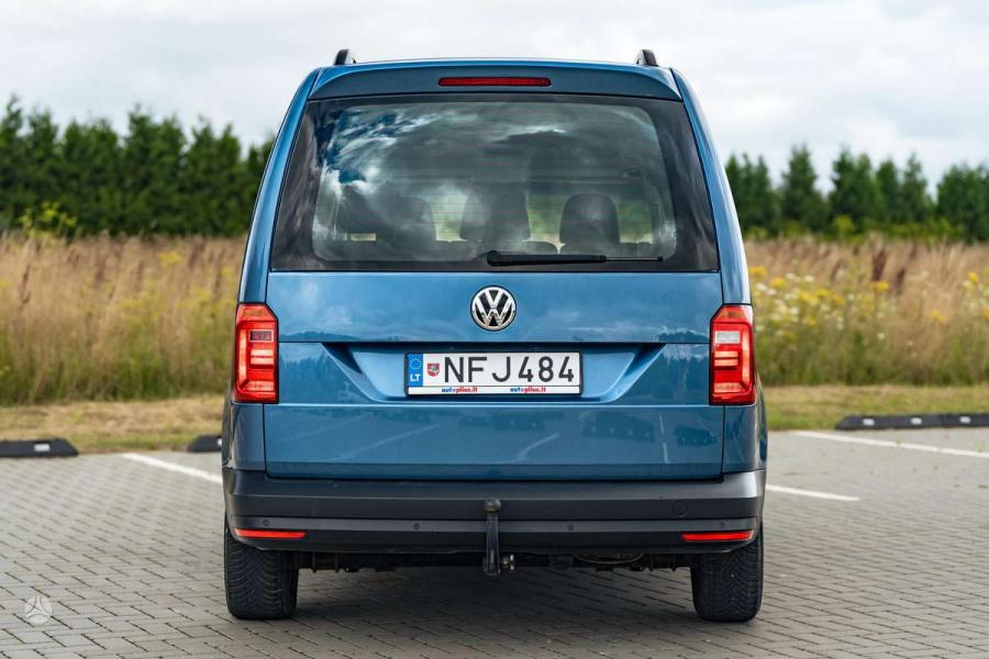 Zils Volkswagen Caddy 2019 Klaipėda, ar dzinēja tilpumu 1.97 L un nobraukumu 101 tūkst. km par 13500 €, foto 12 vietnē AUTOMOTO.COM.LV