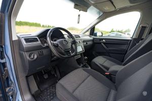 Zils Volkswagen Caddy 2019 Klaipėda, ar dzinēja tilpumu 1.97 L un nobraukumu 101 tūkst. km par 13500 €, foto 18 vietnē AUTOMOTO.COM.LV