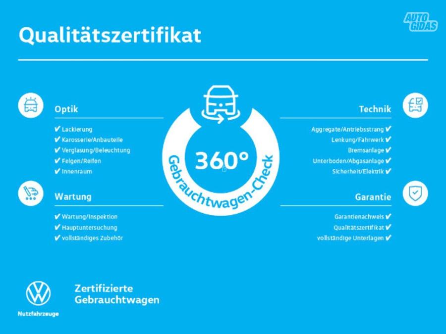 Blue Volkswagen Caddy 2021 in Kaunas, with an engine capacity of 1.50 L and mileage of 42 thousand km for 33197 €, photo 7 on AUTOMOTO.COM.LV