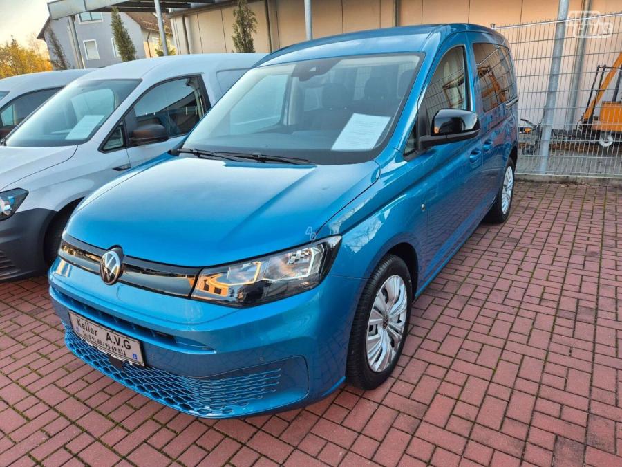 Zils Volkswagen Caddy 2021 Kauņa, ar dzinēja tilpumu 2.00 L un nobraukumu 35 tūkst. km par 28402 €, foto 1 vietnē AUTOMOTO.COM.LV