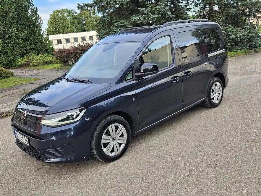 Zils Volkswagen Caddy 2022 Jēkabpils, ar dzinēja tilpumu 2.00 L un nobraukumu 151 tūkst. km par 19990 €, foto 1 vietnē AUTOMOTO.COM.LV