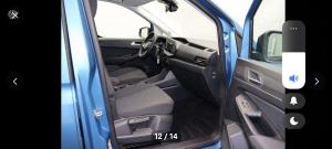 Blue Volkswagen Caddy 2023 in Kaunas, with an engine capacity of 1.97 L and mileage of 245 thousand km for 16200 €, photo 3 on AUTOMOTO.COM.LV