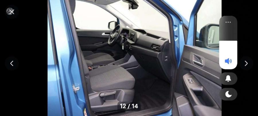 Blue Volkswagen Caddy 2023 in Kaunas, with an engine capacity of 1.97 L and mileage of 245 thousand km for 16200 €, photo 3 on AUTOMOTO.COM.LV