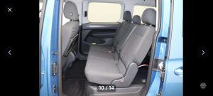 Blue Volkswagen Caddy 2023 in Kaunas, with an engine capacity of 1.97 L and mileage of 245 thousand km for 16200 €, photo 4 on AUTOMOTO.COM.LV