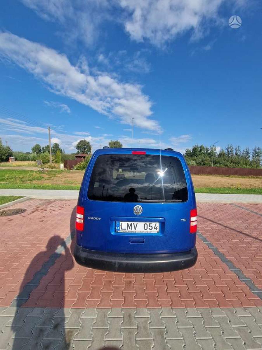 Zils Volkswagen Caddy 2011 Kauņa, ar dzinēja tilpumu 1.20 L un nobraukumu 230 tūkst. km par 4000 €, foto 9 vietnē AUTOMOTO.COM.LV
