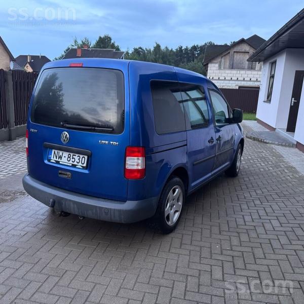 Zils Volkswagen Caddy 2004 Daugavpils, ar dzinēja tilpumu 1.90 L un nobraukumu 378 tūkst. km par 2450 €, foto 3 vietnē AUTOMOTO.COM.LV