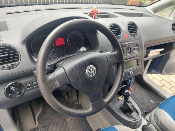 Blue Volkswagen Caddy 2006 in Riga, with an engine capacity of 1.90 L and mileage of 0 thousand km for 2895 €, photo 11 on AUTOMOTO.COM.LV