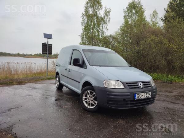 Blue Volkswagen Caddy 2007 in Riga, with an engine capacity of 2.00 L and mileage of 378 thousand km for 1595 €, photo 2 on AUTOMOTO.COM.LV