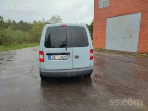 Blue Volkswagen Caddy 2007 in Riga, with an engine capacity of 2.00 L and mileage of 378 thousand km for 1595 €, photo 5 on AUTOMOTO.COM.LV
