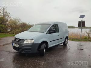 Blue Volkswagen Caddy 2007 in Riga, with an engine capacity of 2.00 L and mileage of 378 thousand km for 1595 €, photo 8 on AUTOMOTO.COM.LV