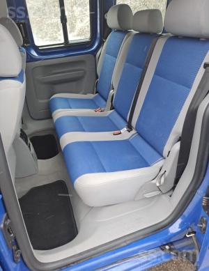 Blue Volkswagen Caddy 2006 in Aluksne, with an engine capacity of 1.40 L and mileage of 200 thousand km for 3650 €, photo 3 on AUTOMOTO.COM.LV