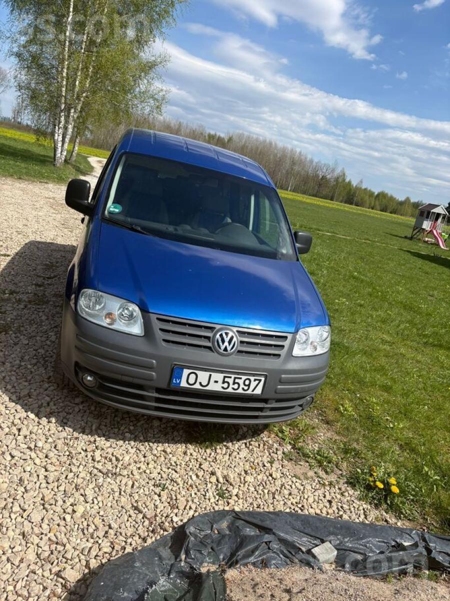 Zils Volkswagen Caddy 2005 Aizkraukle, ar dzinēja tilpumu 1.60 L un nobraukumu 256 tūkst. km par 3690 €, foto 1 vietnē AUTOMOTO.COM.LV
