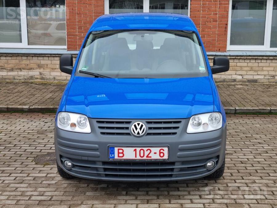 Zils Volkswagen Caddy 2006 Ogre, ar dzinēja tilpumu 1.90 L un nobraukumu 286 tūkst. km par 4750 €, foto 3 vietnē AUTOMOTO.COM.LV