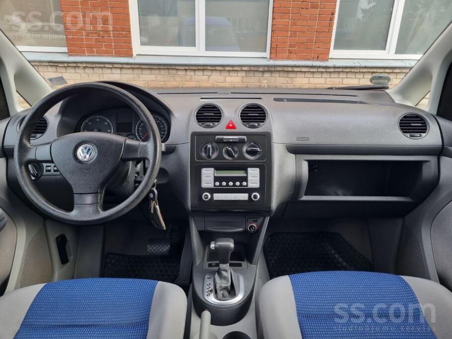 Zils Volkswagen Caddy 2006 Ogre, ar dzinēja tilpumu 1.90 L un nobraukumu 286 tūkst. km par 4750 €, foto 14 vietnē AUTOMOTO.COM.LV