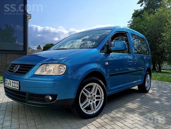 Zils Volkswagen Caddy 2007 Balvi, ar dzinēja tilpumu 1.90 L un nobraukumu 268 tūkst. km par 5450 €, foto 1 vietnē AUTOMOTO.COM.LV