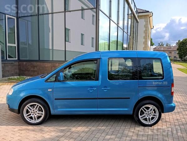 Zils Volkswagen Caddy 2007 Balvi, ar dzinēja tilpumu 1.90 L un nobraukumu 268 tūkst. km par 5450 €, foto 2 vietnē AUTOMOTO.COM.LV