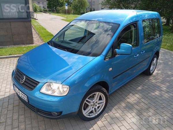 Zils Volkswagen Caddy 2007 Balvi, ar dzinēja tilpumu 1.90 L un nobraukumu 268 tūkst. km par 5450 €, foto 3 vietnē AUTOMOTO.COM.LV