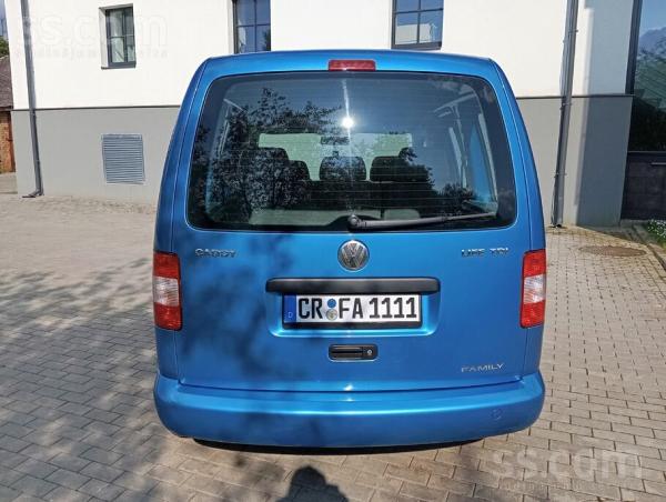 Zils Volkswagen Caddy 2007 Balvi, ar dzinēja tilpumu 1.90 L un nobraukumu 268 tūkst. km par 5450 €, foto 7 vietnē AUTOMOTO.COM.LV