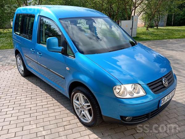 Zils Volkswagen Caddy 2007 Balvi, ar dzinēja tilpumu 1.90 L un nobraukumu 268 tūkst. km par 5450 €, foto 8 vietnē AUTOMOTO.COM.LV