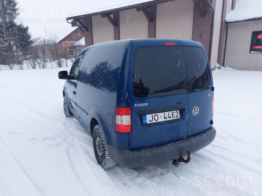Синий Фольксваген Кадди 2007 в Екабпилс, объемом двигателя 1.90 л и пробегом 416 тыс. км за 1850 €, фото 3 на AUTOMOTO.COM.LV