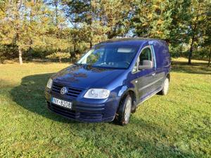 Blue Volkswagen Caddy 2007 in Bauska, with an engine capacity of 2.00 L and mileage of 237 thousand km for 3200 €, photo  on AUTOMOTO.COM.LV