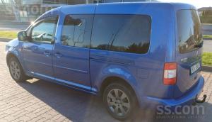 Zils Volkswagen Caddy 2008 Rīga, ar dzinēja tilpumu 1.90 L un nobraukumu 368 tūkst. km par 4950 €, foto 5 vietnē AUTOMOTO.COM.LV