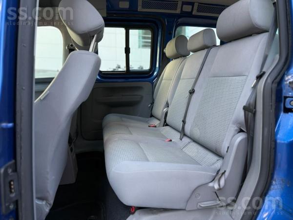 Blue Volkswagen Caddy 2008 in Riga, with an engine capacity of 1.40 L and mileage of 0 thousand km for 4300 €, photo 4 on AUTOMOTO.COM.LV