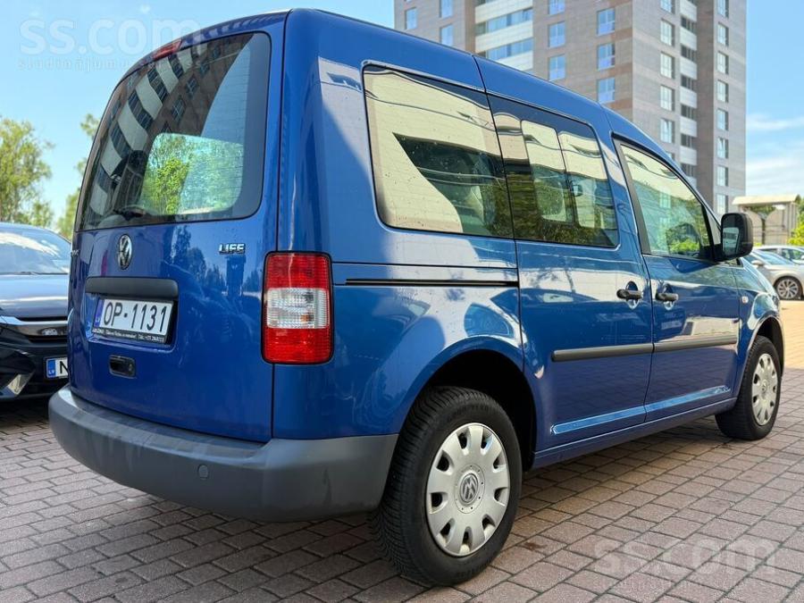 Zils Volkswagen Caddy 2008 Rīga, ar dzinēja tilpumu 1.40 L un nobraukumu 0 tūkst. km par 4300 €, foto 7 vietnē AUTOMOTO.COM.LV