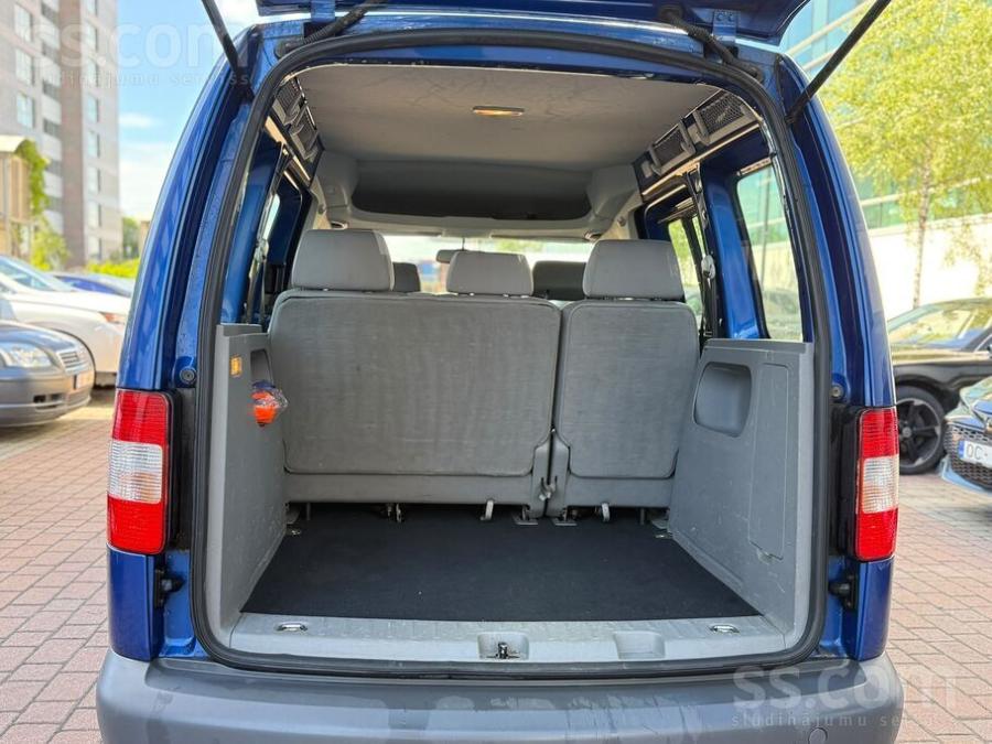 Zils Volkswagen Caddy 2008 Rīga, ar dzinēja tilpumu 1.40 L un nobraukumu 0 tūkst. km par 4300 €, foto 8 vietnē AUTOMOTO.COM.LV