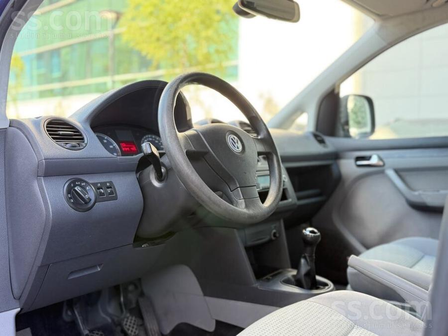 Zils Volkswagen Caddy 2008 Rīga, ar dzinēja tilpumu 1.40 L un nobraukumu 0 tūkst. km par 4300 €, foto 12 vietnē AUTOMOTO.COM.LV