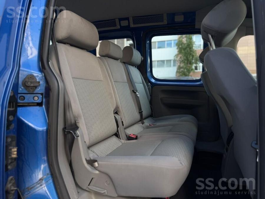 Zils Volkswagen Caddy 2008 Rīga, ar dzinēja tilpumu 1.40 L un nobraukumu 0 tūkst. km par 4300 €, foto 14 vietnē AUTOMOTO.COM.LV