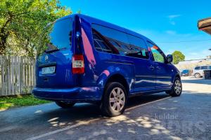 Zils Volkswagen Caddy 2009 Tartu, ar dzinēja tilpumu 1.98 L un nobraukumu 330 tūkst. km par 3900 €, foto 3 vietnē AUTOMOTO.COM.LV