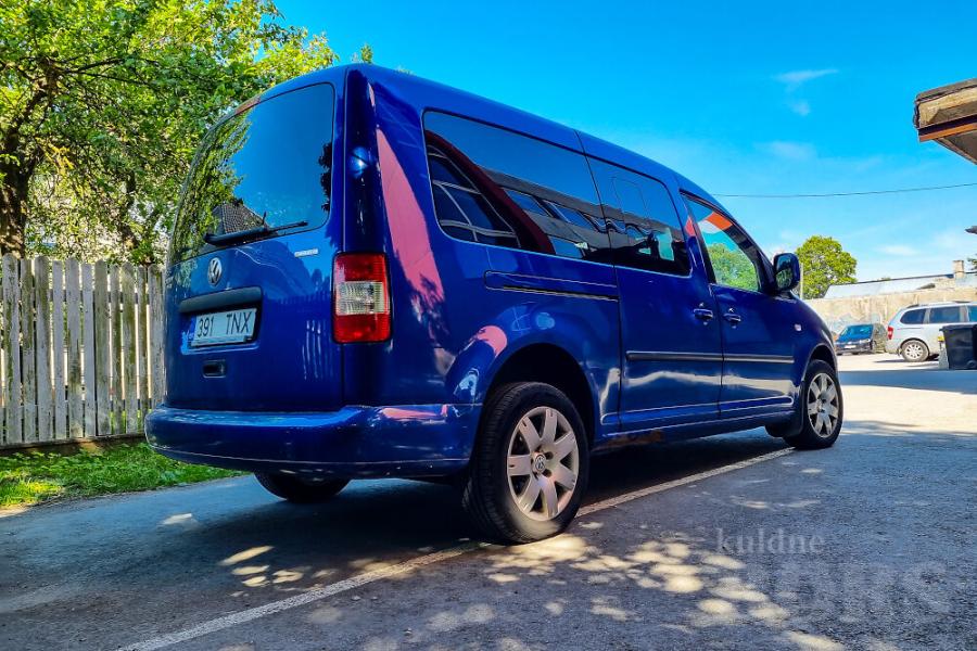 Zils Volkswagen Caddy 2009 Tartu, ar dzinēja tilpumu 1.98 L un nobraukumu 330 tūkst. km par 3900 €, foto 3 vietnē AUTOMOTO.COM.LV