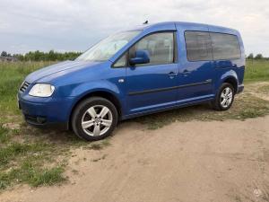 Zils Volkswagen Caddy 2010 Panevēža, ar dzinēja tilpumu 1.90 L un nobraukumu 0 tūkst. km par 5000 €, foto  vietnē AUTOMOTO.COM.LV