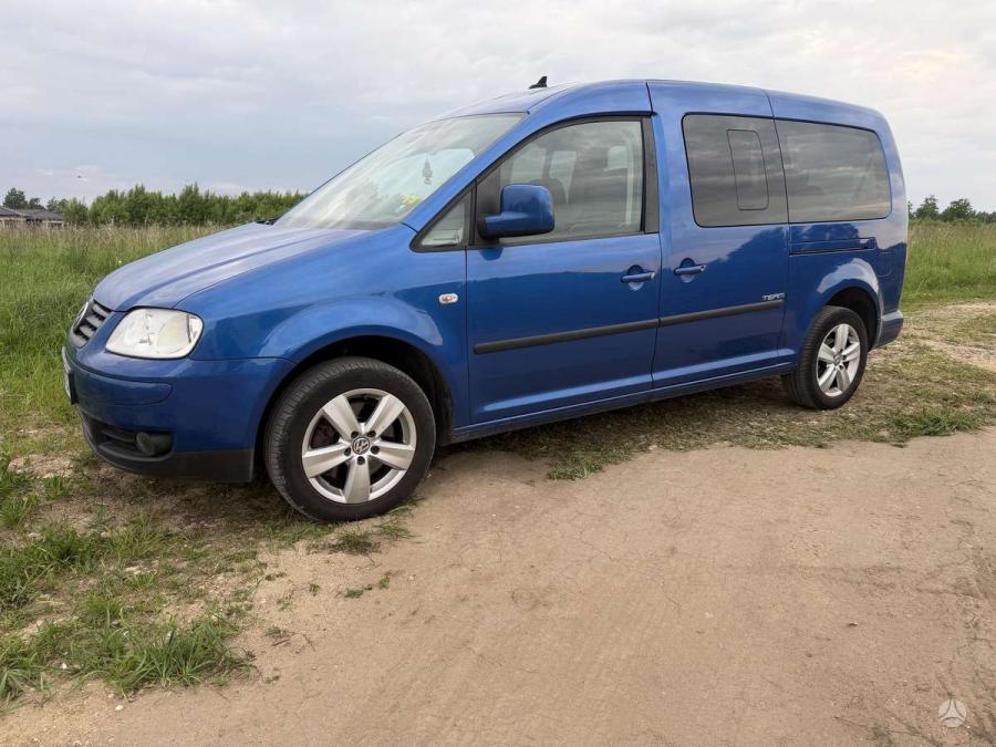 Zils Volkswagen Caddy 2010 Panevēža, ar dzinēja tilpumu 1.90 L un nobraukumu 0 tūkst. km par 5000 €, foto 1 vietnē AUTOMOTO.COM.LV