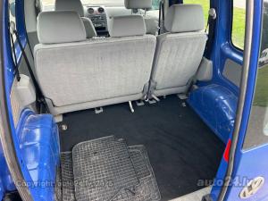 Blue Volkswagen Caddy 2010 in Narva, with an engine capacity of 1.40 L and mileage of 235 thousand km for 1999 €, photo 20 on AUTOMOTO.COM.LV