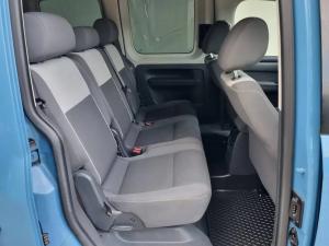 Blue Volkswagen Caddy 2011 in Ogre, with an engine capacity of 1.60 L and mileage of 335 thousand km for 5850 €, photo 12 on AUTOMOTO.COM.LV