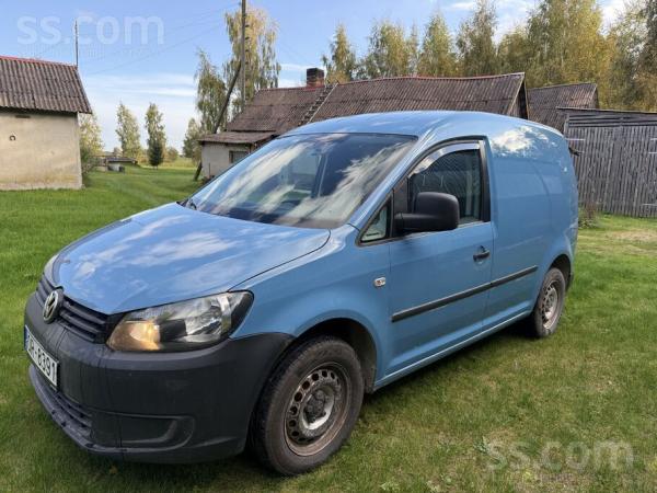 Blue Volkswagen Caddy 2012 in Jelgava, with an engine capacity of 1.60 L and mileage of 306 thousand km for 4000 €, photo 1 on AUTOMOTO.COM.LV