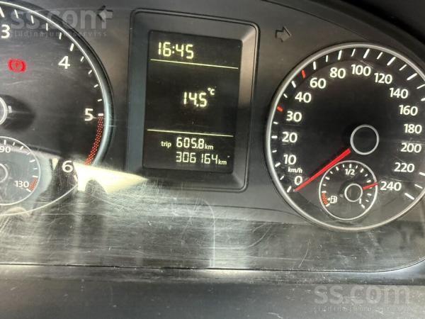 Blue Volkswagen Caddy 2012 in Jelgava, with an engine capacity of 1.60 L and mileage of 306 thousand km for 4000 €, photo 7 on AUTOMOTO.COM.LV