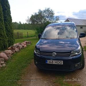 Blue Volkswagen Caddy 2014 in Tallinn, with an engine capacity of 2.00 L and mileage of 0 thousand km for 7000 €, photo 14 on AUTOMOTO.COM.LV