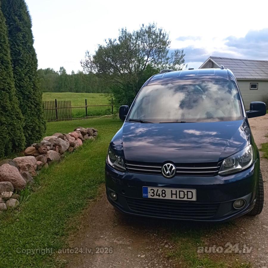 Blue Volkswagen Caddy 2014 in Tallinn, with an engine capacity of 2.00 L and mileage of 0 thousand km for 7000 €, photo 14 on AUTOMOTO.COM.LV