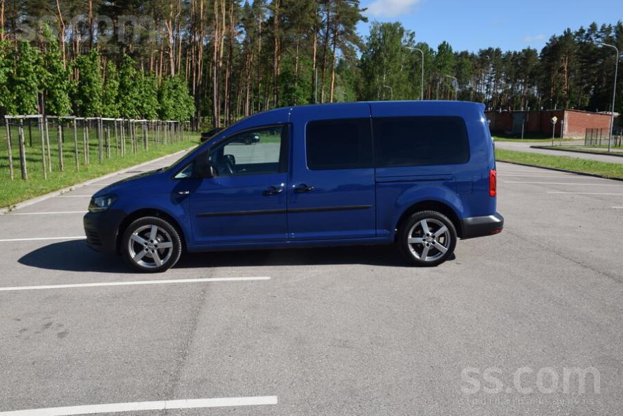 Zils Volkswagen Caddy 2015 Valmiera, ar dzinēja tilpumu 2.00 L un nobraukumu 287 tūkst. km par 9350 €, foto 8 vietnē AUTOMOTO.COM.LV