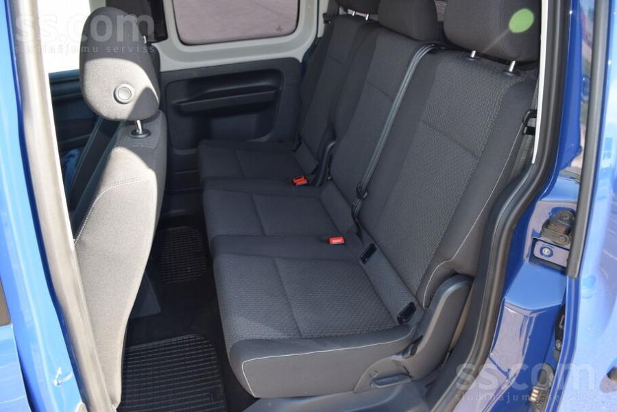 Zils Volkswagen Caddy 2015 Valmiera, ar dzinēja tilpumu 2.00 L un nobraukumu 287 tūkst. km par 9350 €, foto 13 vietnē AUTOMOTO.COM.LV