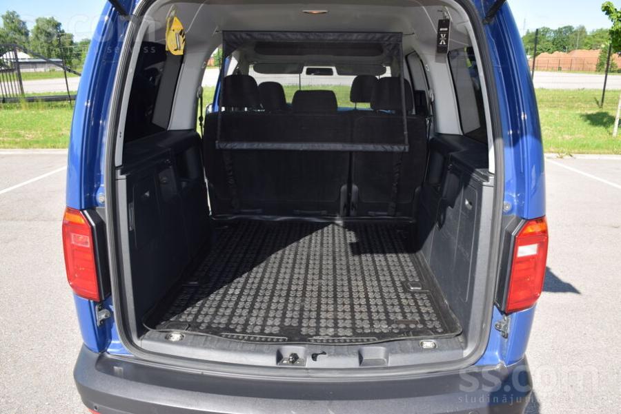 Zils Volkswagen Caddy 2015 Valmiera, ar dzinēja tilpumu 2.00 L un nobraukumu 287 tūkst. km par 9350 €, foto 14 vietnē AUTOMOTO.COM.LV
