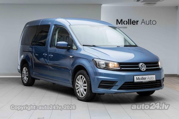 Blue Volkswagen Caddy 2017 in Tallinn, with an engine capacity of 1.40 L and mileage of 180 thousand km for 16000 €, photo 3 on AUTOMOTO.COM.LV