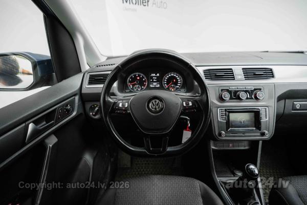 Blue Volkswagen Caddy 2017 in Tallinn, with an engine capacity of 1.40 L and mileage of 180 thousand km for 16000 €, photo 9 on AUTOMOTO.COM.LV