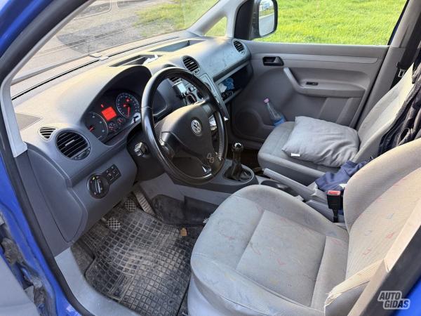 Фольксваген Кадди 2009 в Тракай на AUTOMOTO.COM.LV Синий Фольксваген Кадди 2009 в Тракай, объемом двигателя 1.90 л и пробегом 554 тыс. км за 1750 €, фото 8 на AUTOMOTO.COM.LV