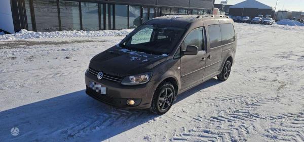 Brūns Volkswagen Caddy 2011 Kauņa, ar dzinēja tilpumu 1.60 L un nobraukumu 400 tūkst. km par 5324 €, foto 1 vietnē AUTOMOTO.COM.LV